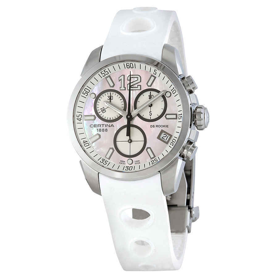 Certina DS Rookie Chronograph Mother of Pearl Dial Unisex Watch C016.417.17.117.00 Certina
