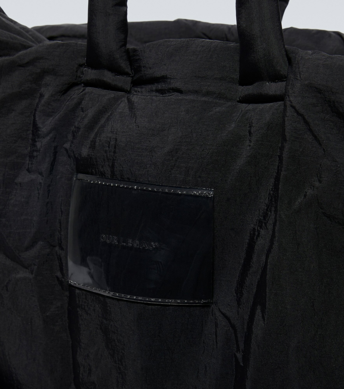 Our Legacy - Logo padded tote bag Our Legacy