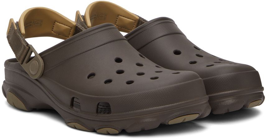 Crocs Brown Classic All-Terrain Clogs Crocs