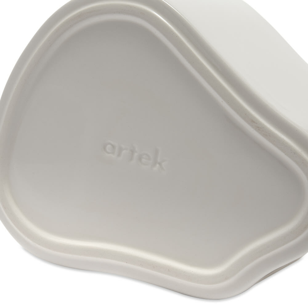 Artek Riihitie Plant Pot Shape A - Small in White Gloss Artek