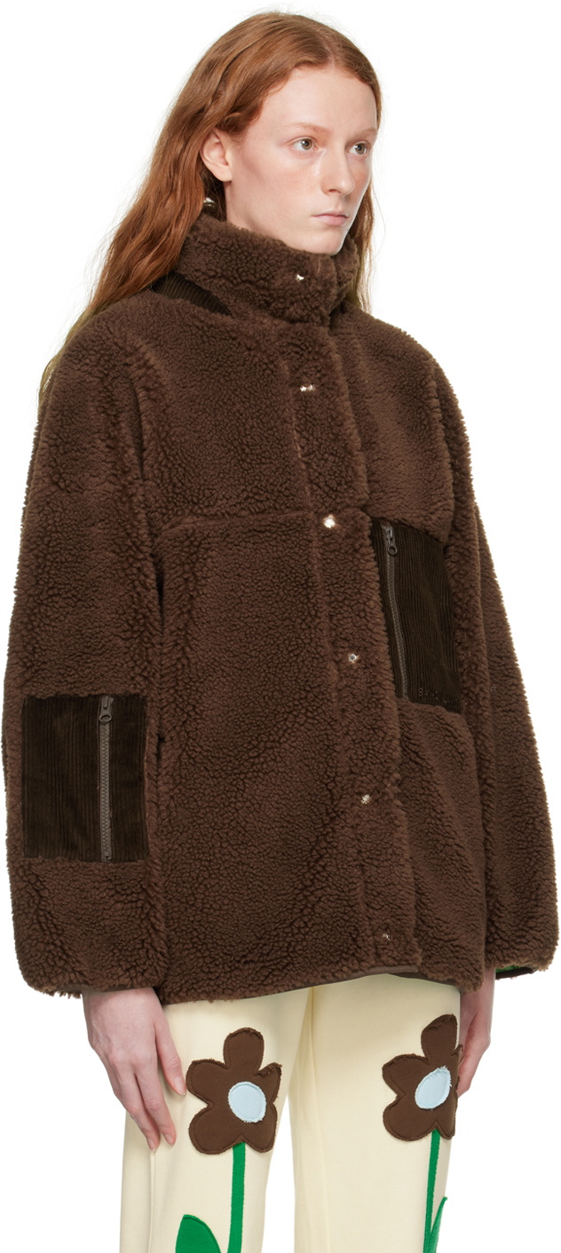 Sandy Liang Brown Rooney Jacket Sandy Liang