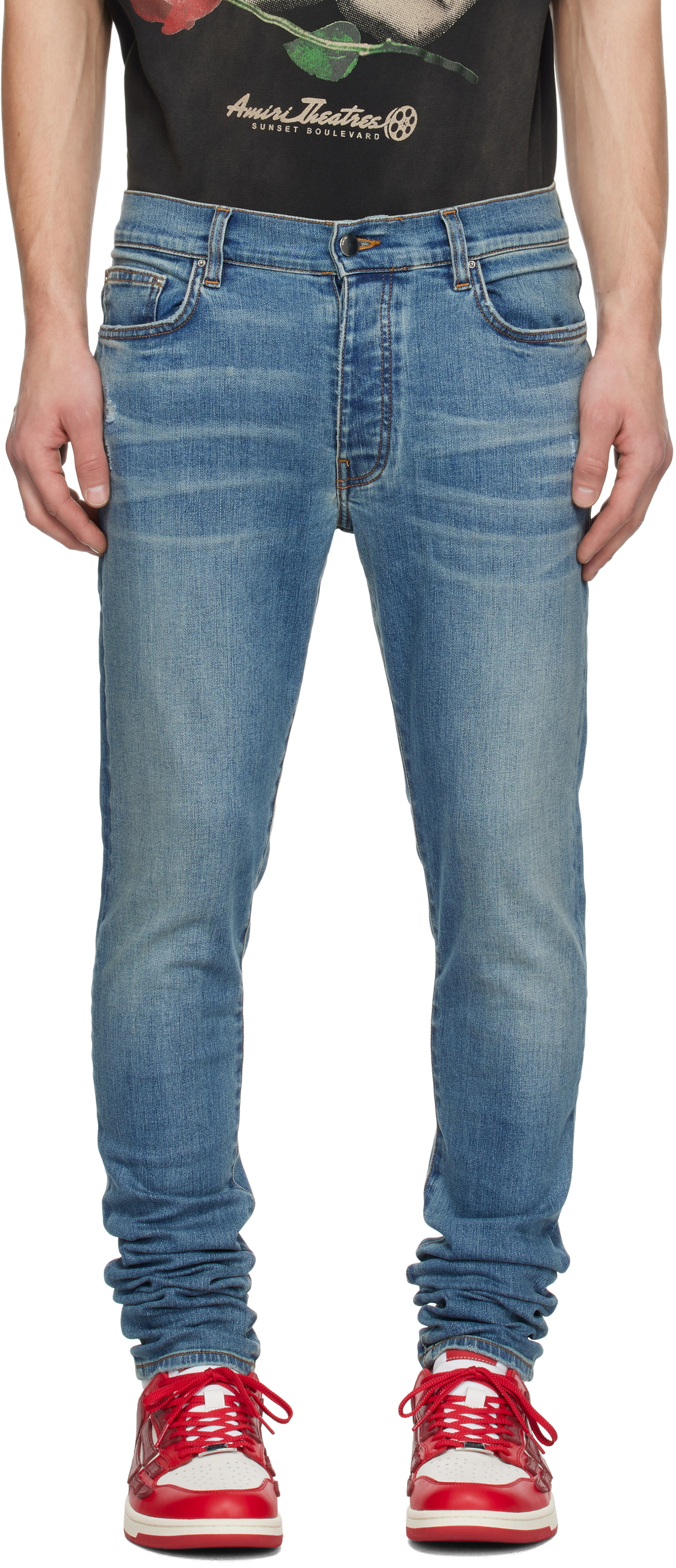 AMIRI Blue Stack Jeans Amiri