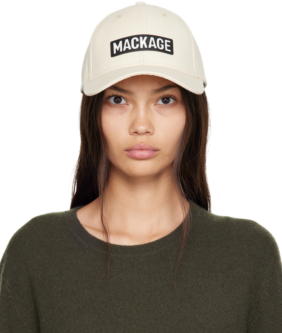 MACKAGE Off-White Anderson Cap Mackage