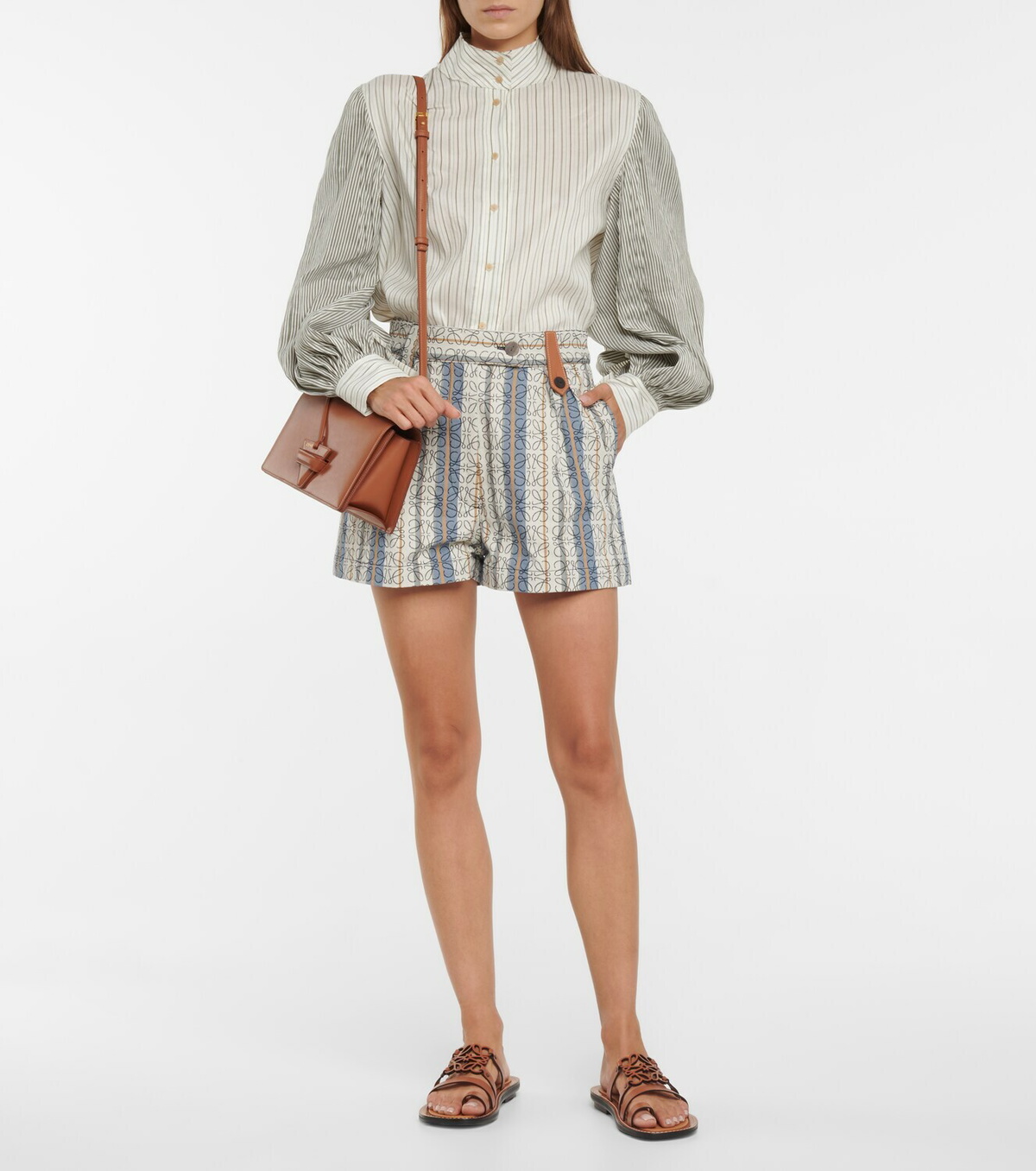 Loewe Barcelona leather shoulder bag Loewe