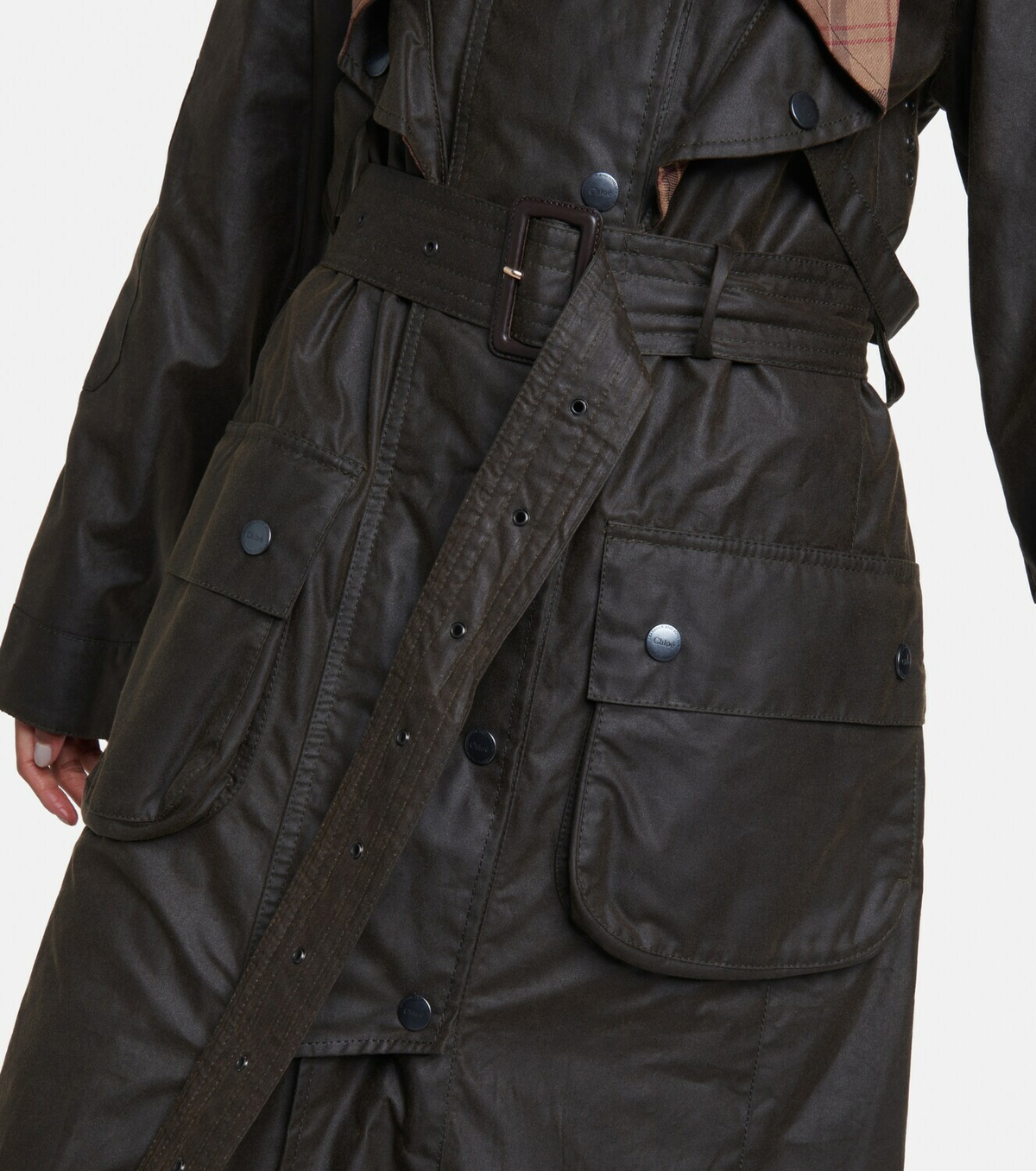 Chloe - x Barbour Dani trench coat Chloe