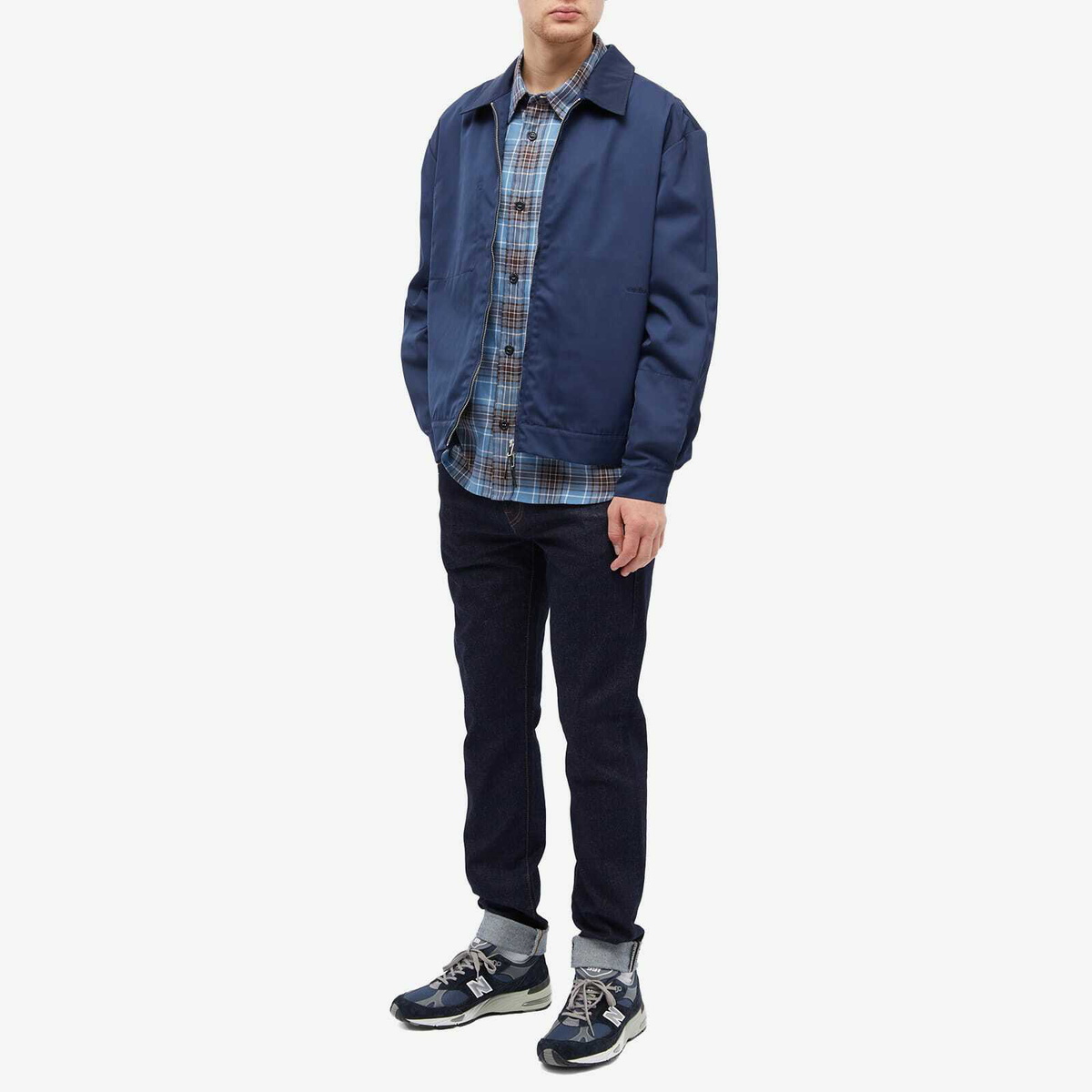 Edwin Men's Slim Tapered Jean in Blue Rinsed Edwin