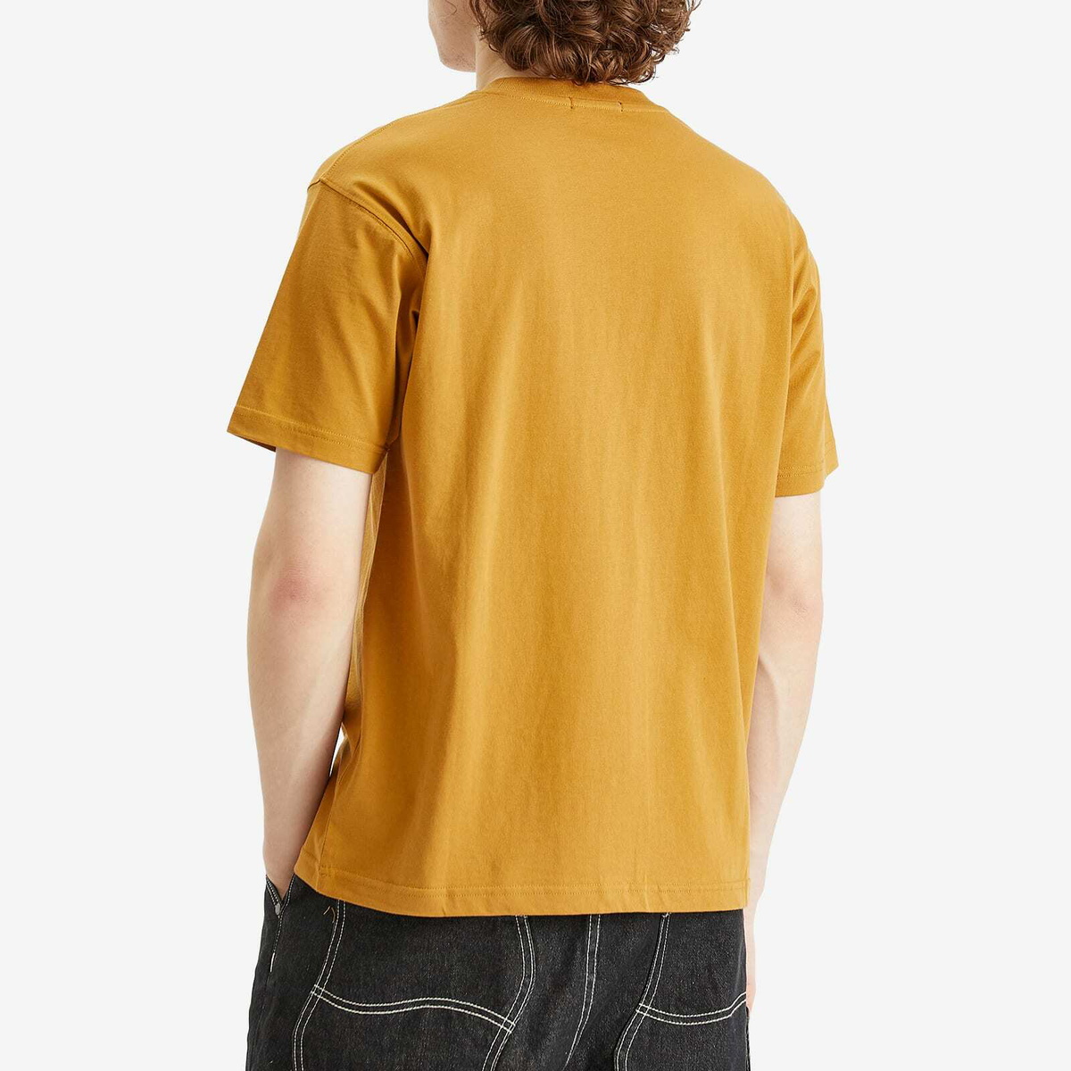 Dime Men's Globe T-Shirt in Coffee Dime