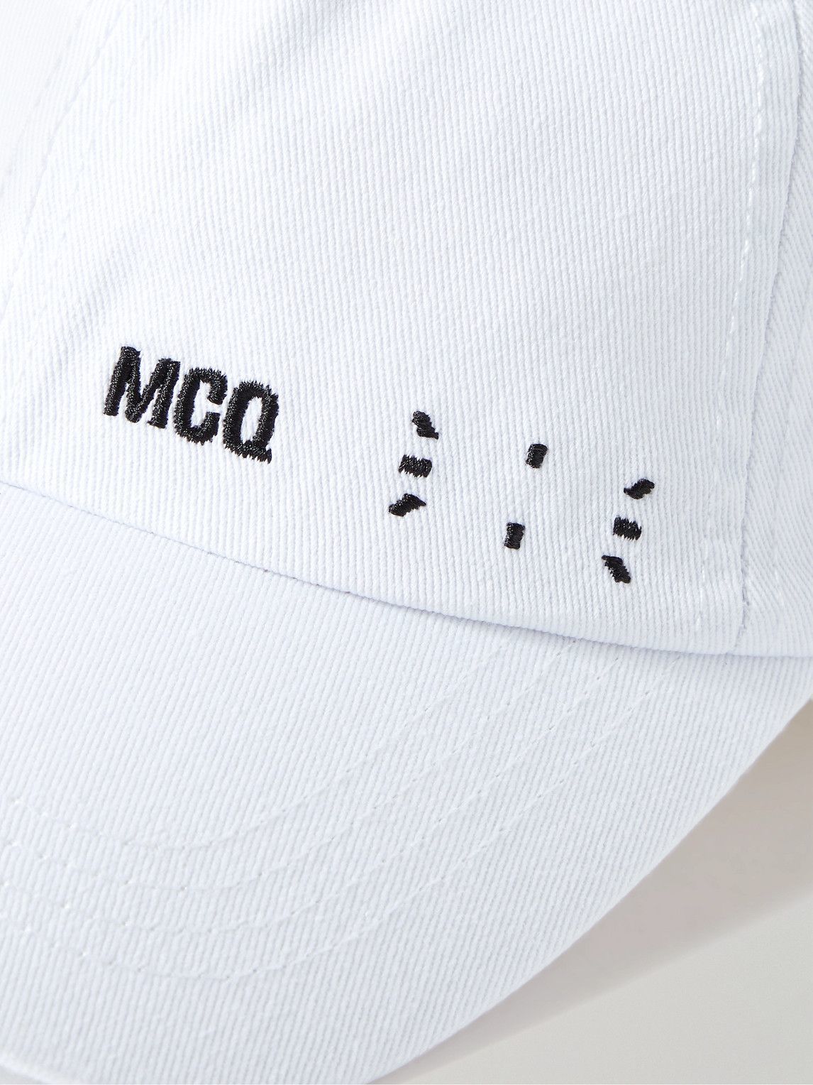 MCQ - Logo-Embroidered Cotton-Twill Baseball Cap McQ Alexander McQueen