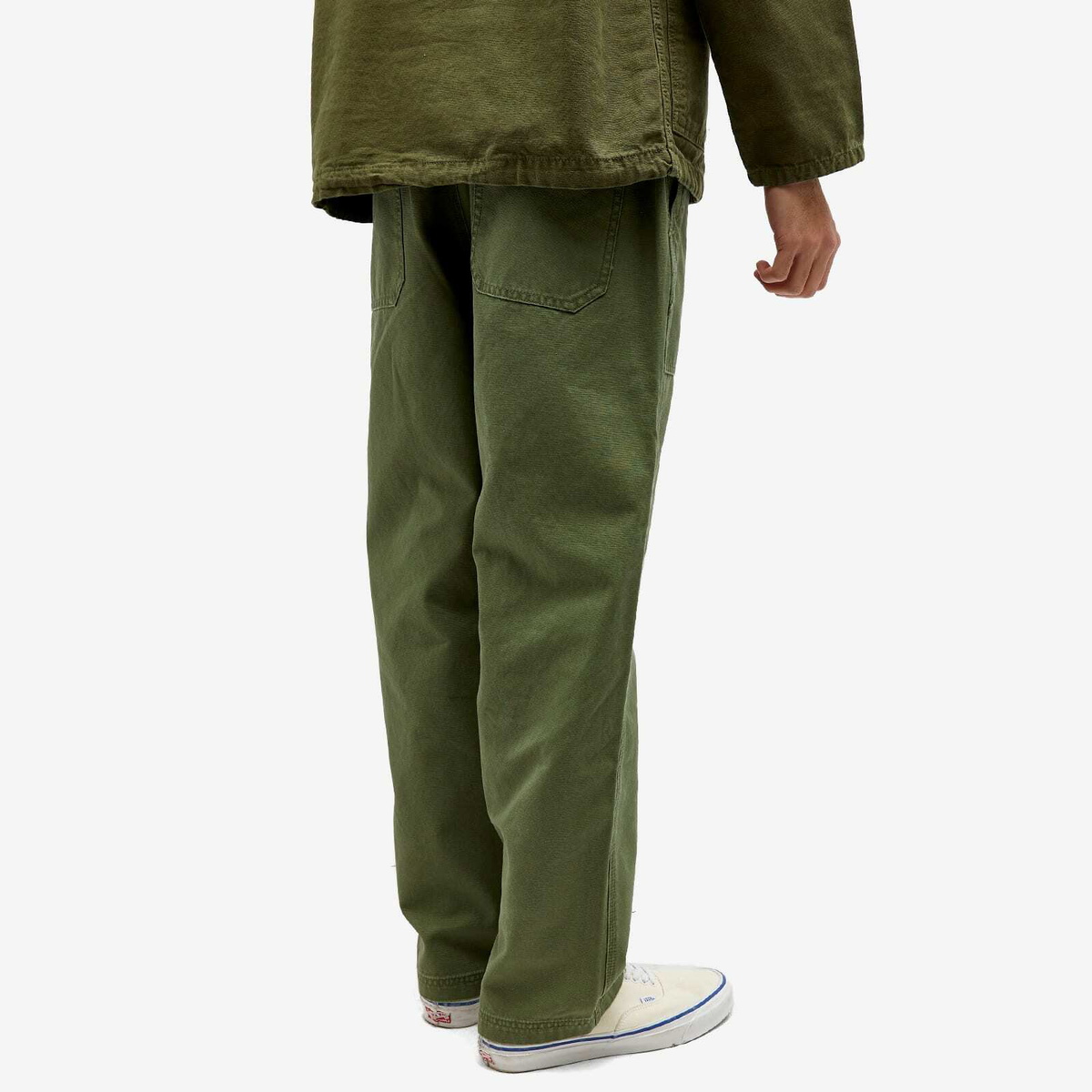 FrizmWORKS Men's Jungle Cloth Fatigue Trousers in Olive FrizmWORKS