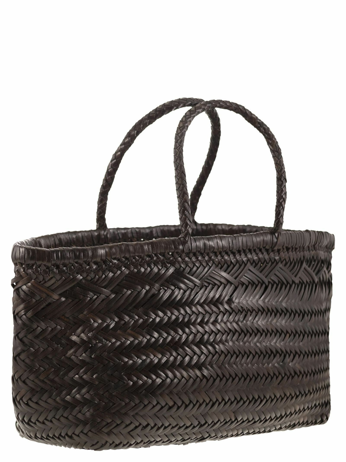 Dragon Diffusion Triple Jump Big - Woven Leather Bag Dragon Diffusion