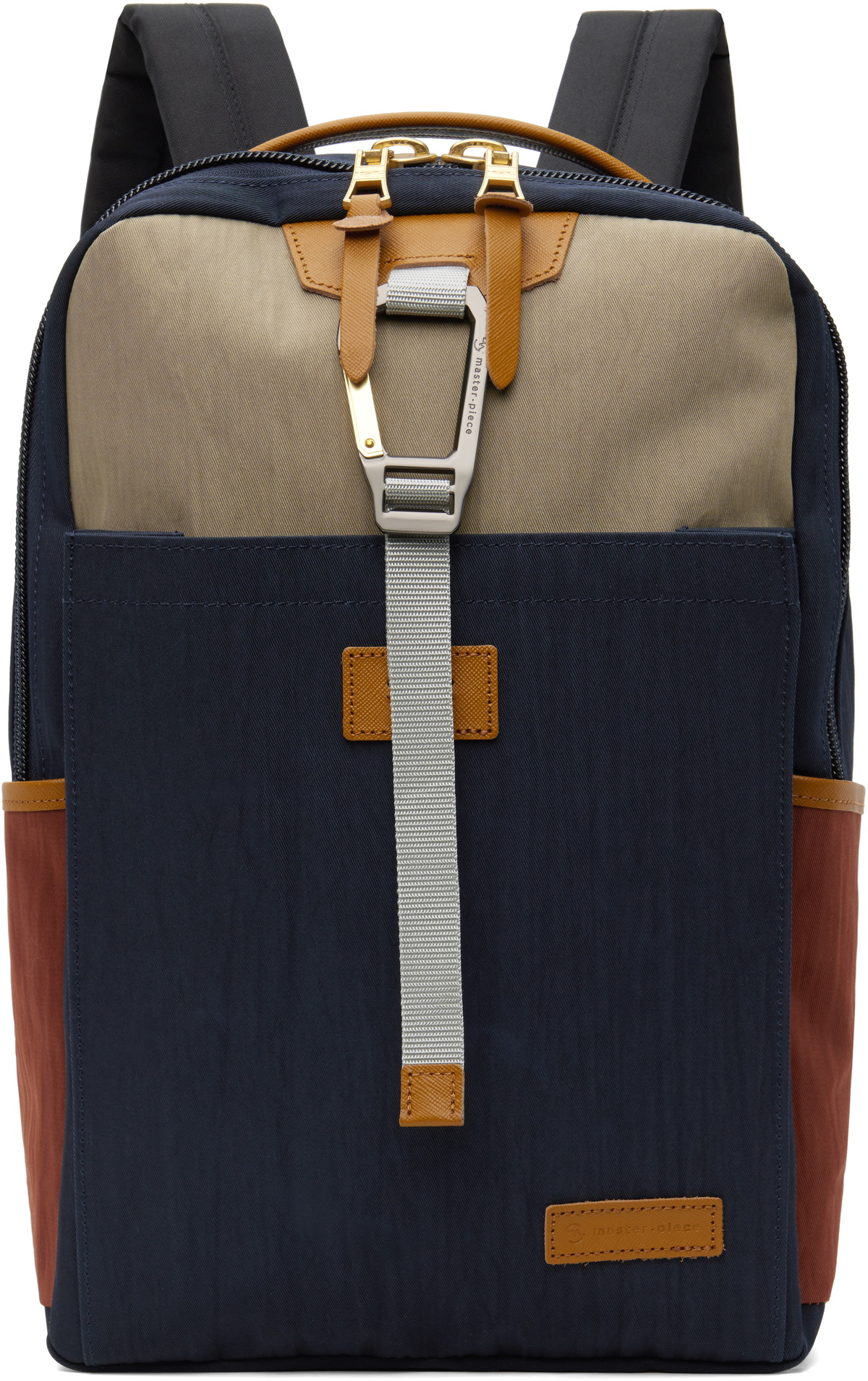 master-piece Navy & Beige Link V2 Backpack Master-Piece Co