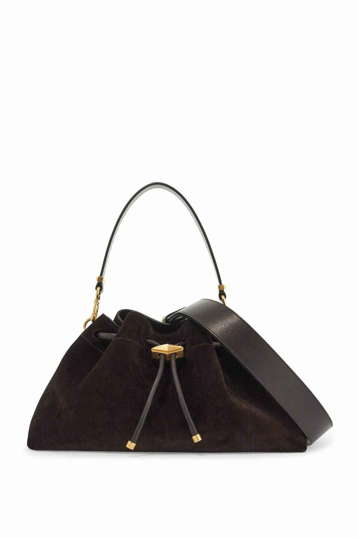 JIMMY CHOO 'bon bon bucket e/w handbag' Brown Jimmy Choo