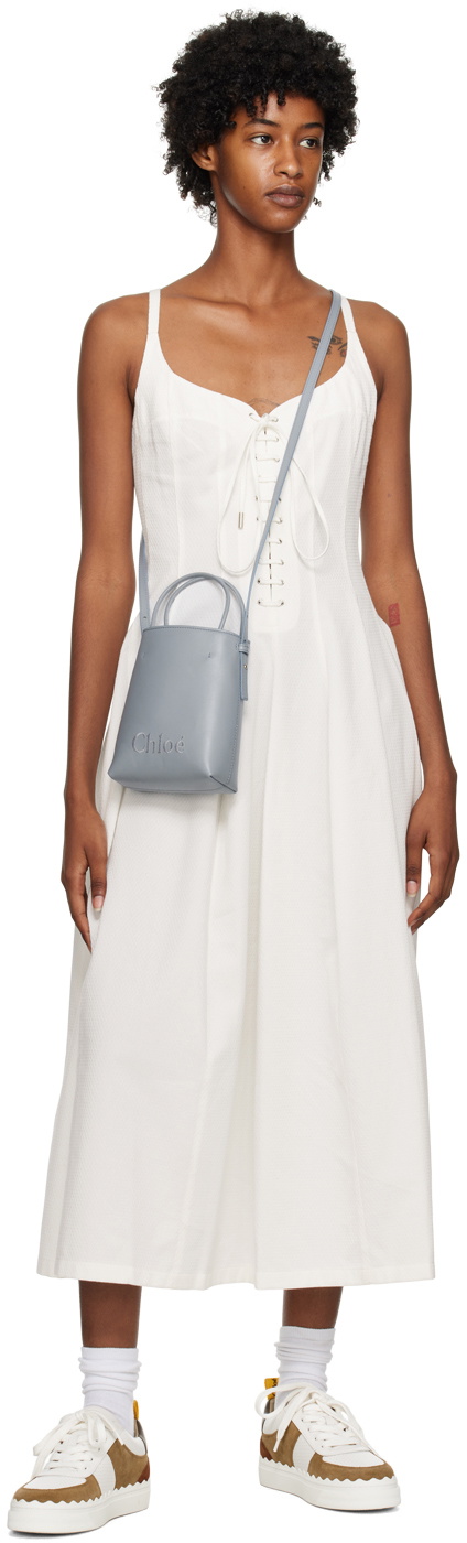 Chloé Blue Micro Sense Tote Chloe