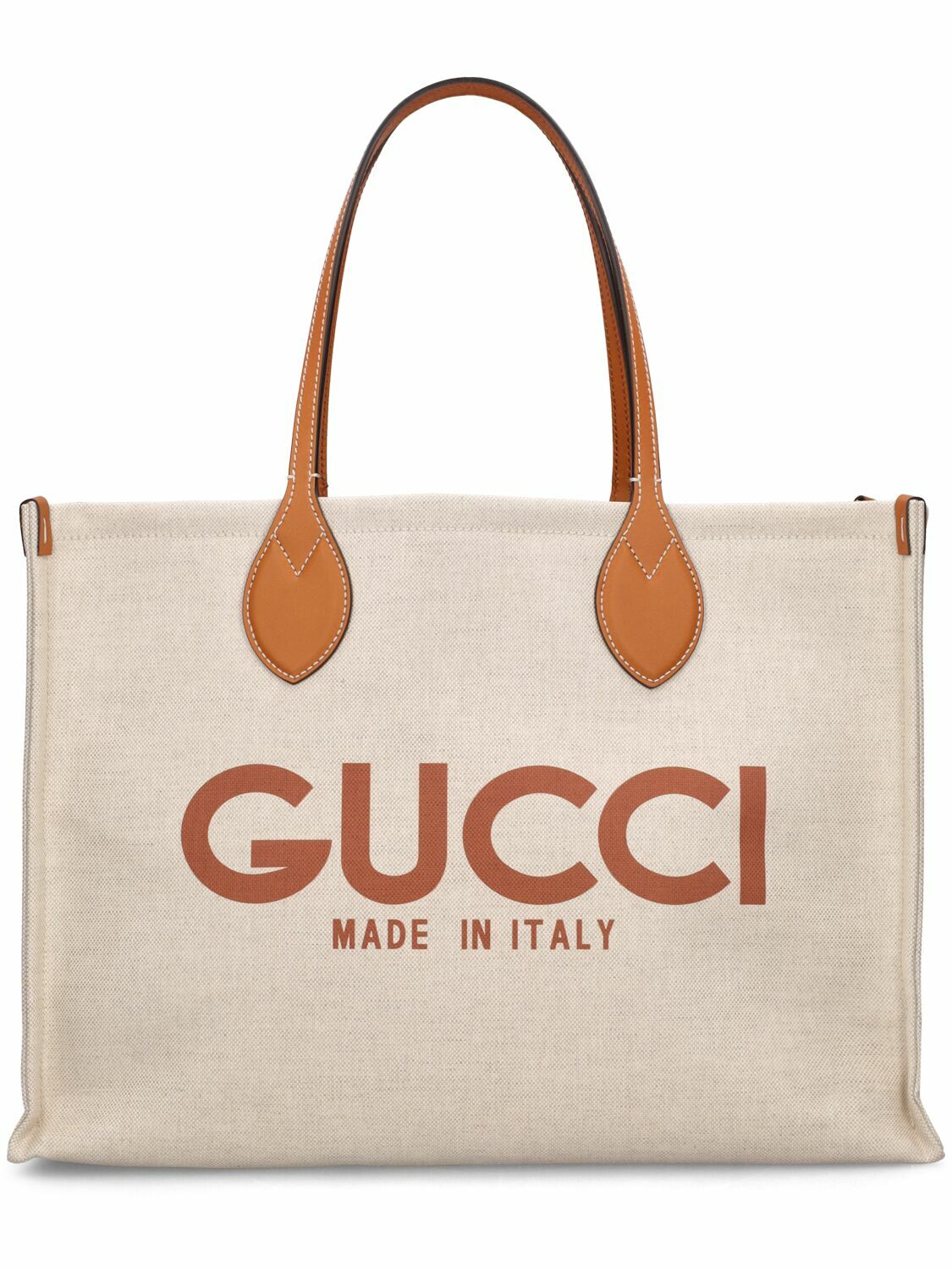 GUCCI - Gucci Canvas Tote Bag Gucci