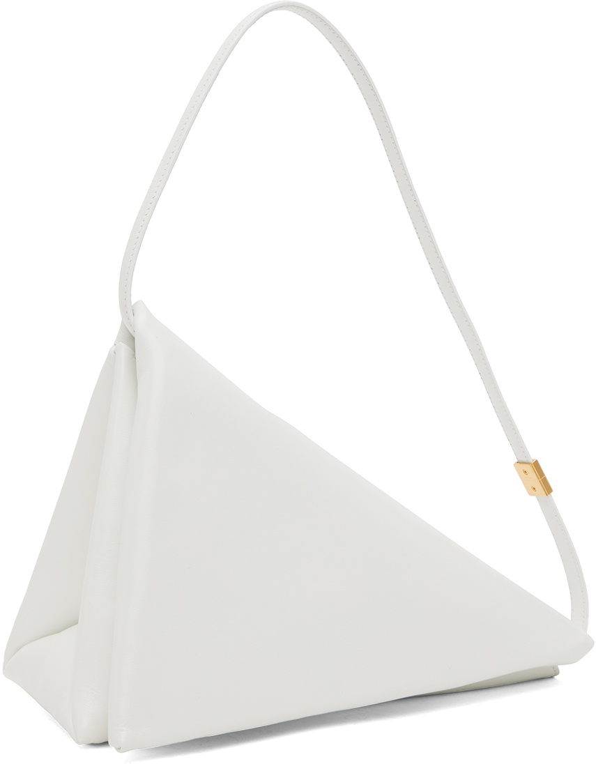Marni White Prisma Triangle Bag Marni