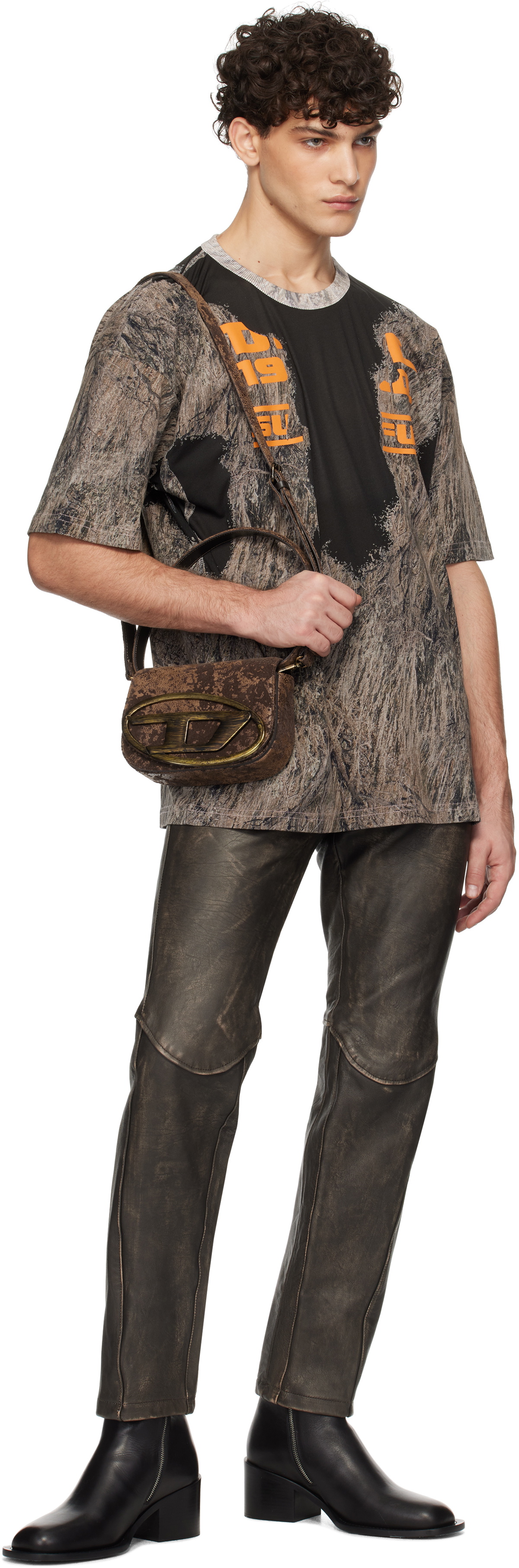 Diesel Black T-Boxt-Jas T-shirt Diesel