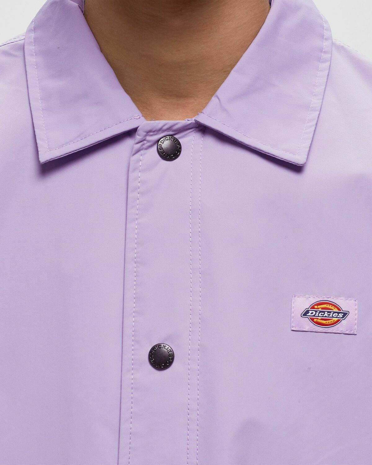 Dickies Oakport Coach Jacket Pink - Mens - Overshirts Dickies Construct