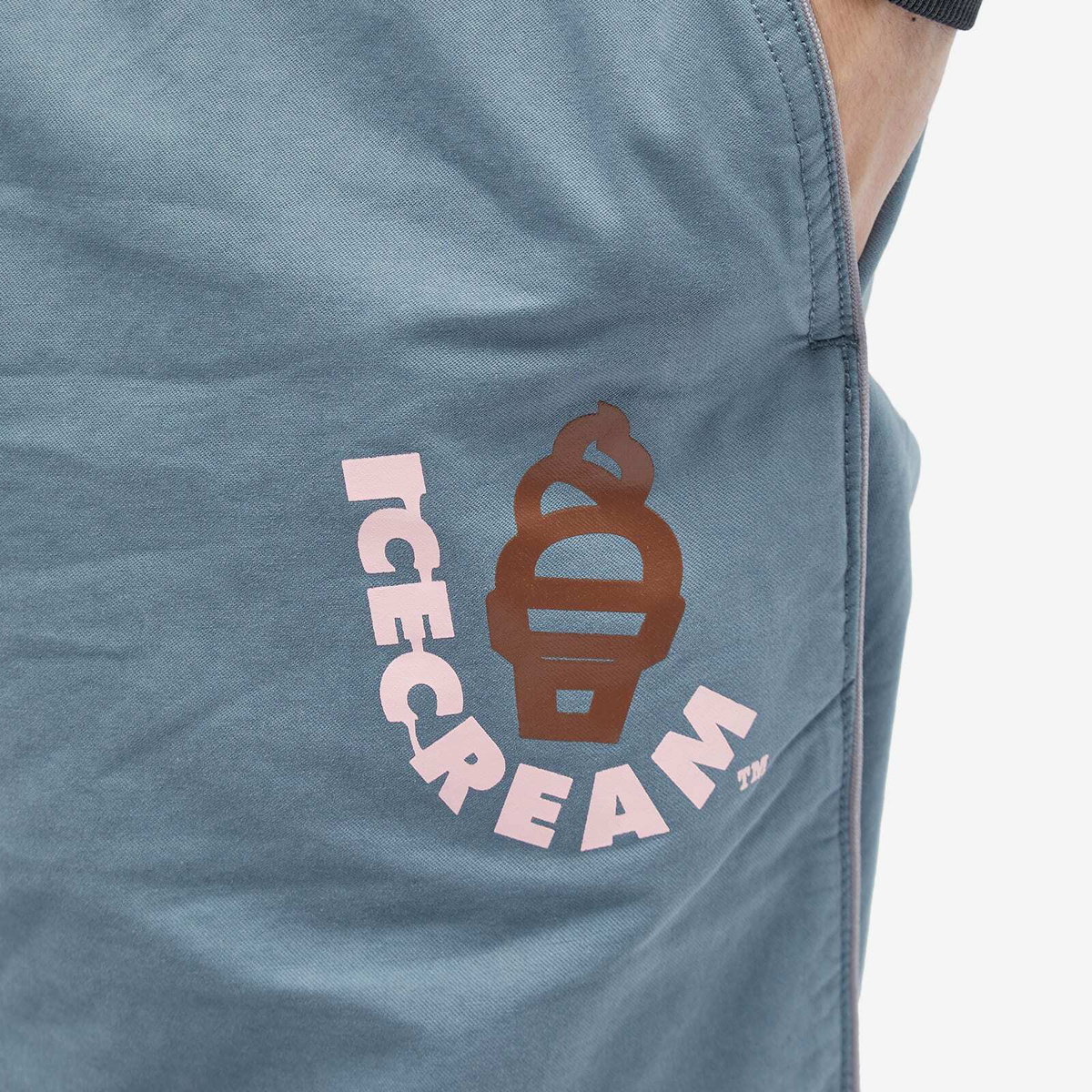 ICECREAM Men's Soft Serve Track Pant in Blue ICECREAM