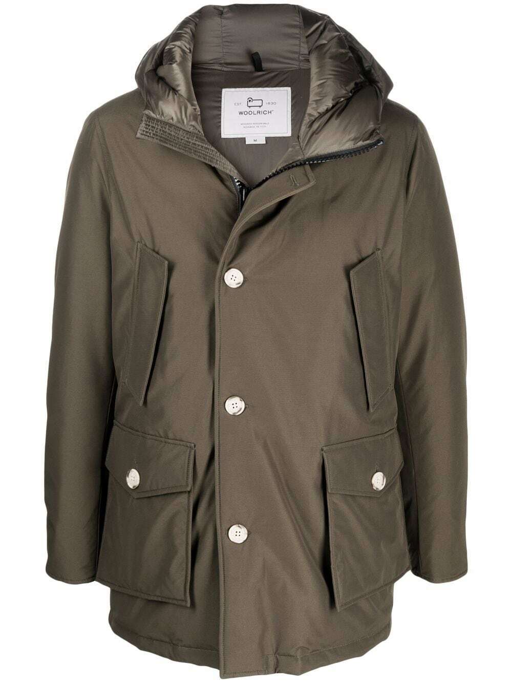 WOOLRICH - Parka With Logo Woolrich