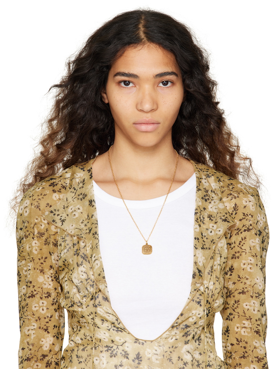 Alighieri Gold Infernal Storm Necklace Alighieri