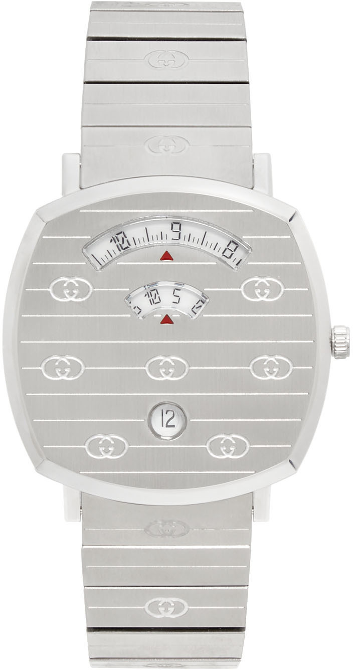 Gucci Silver Grip Watch Gucci