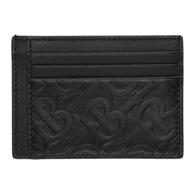 Burberry Black Monogram Bernie Card Holder Burberry