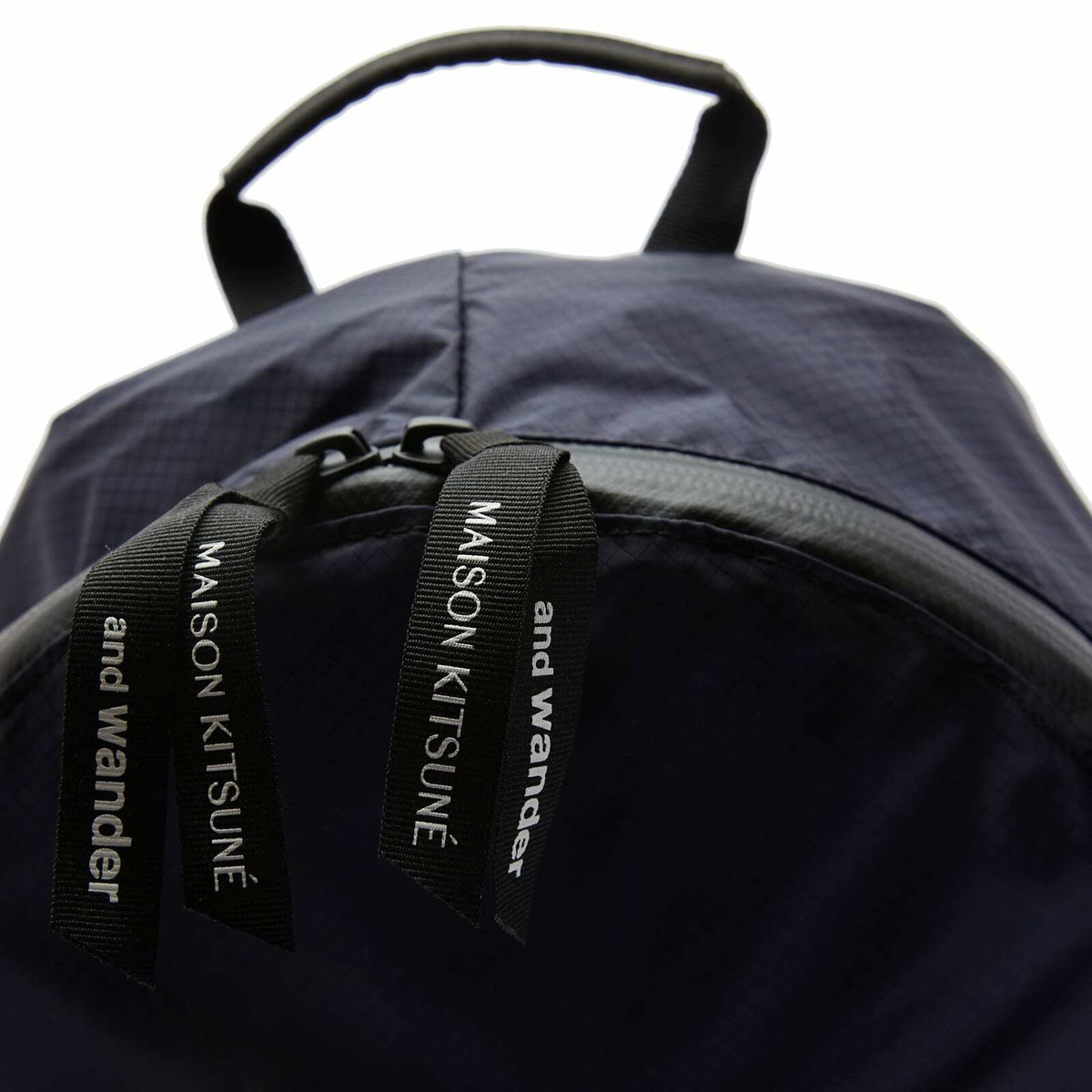 And Wander x Maison Kitsuné Sil 20L Day Pack in Navy and Wander