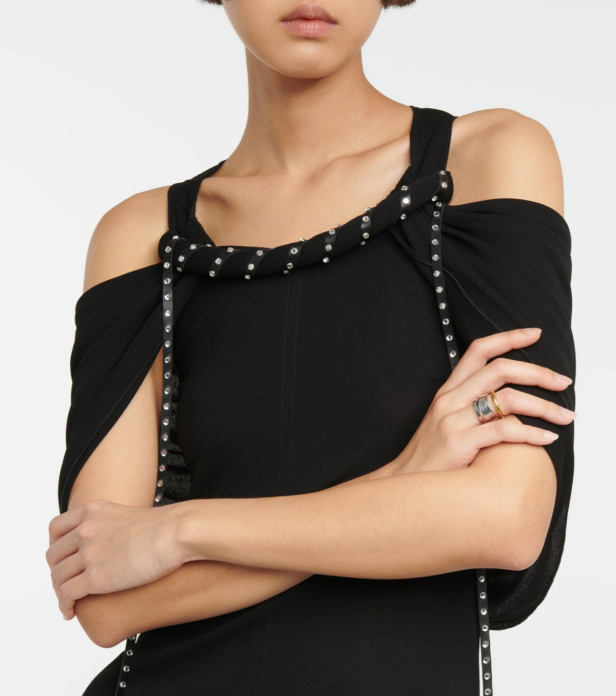 Loewe - Stacked sterling silver ring Loewe