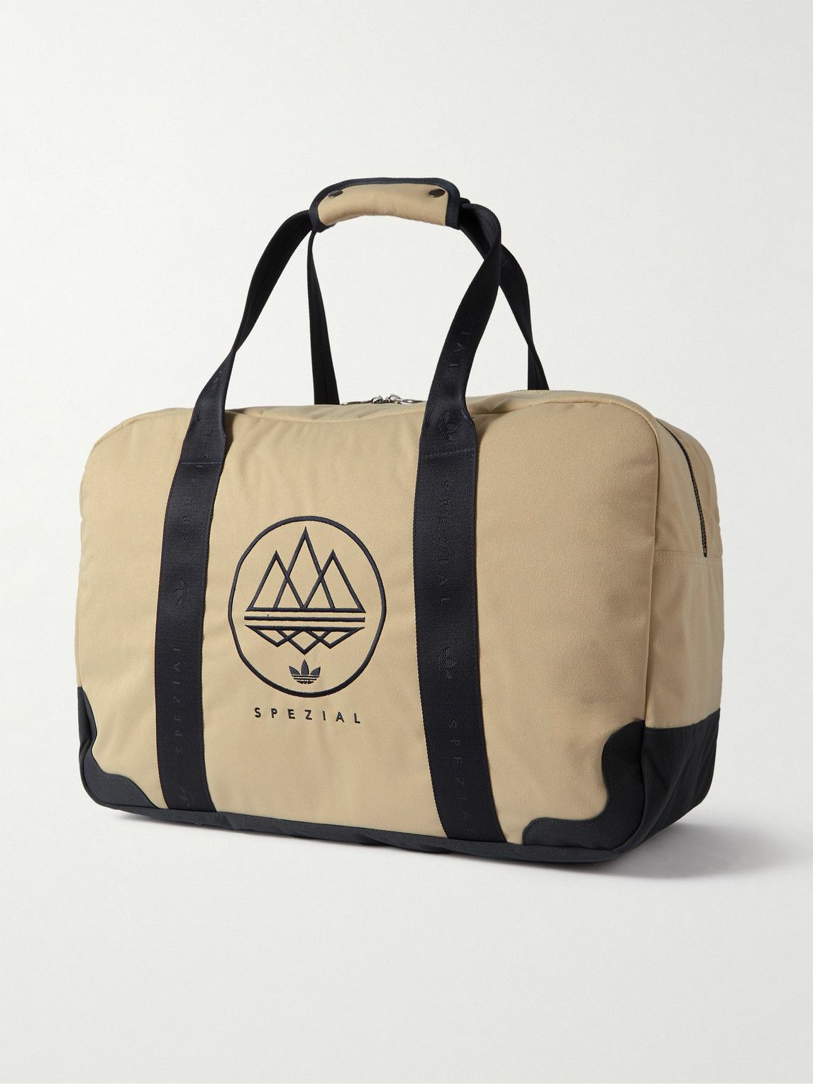 adidas Originals - Brinscall Logo-Detailed Webbing-Trimmed Canvas ...