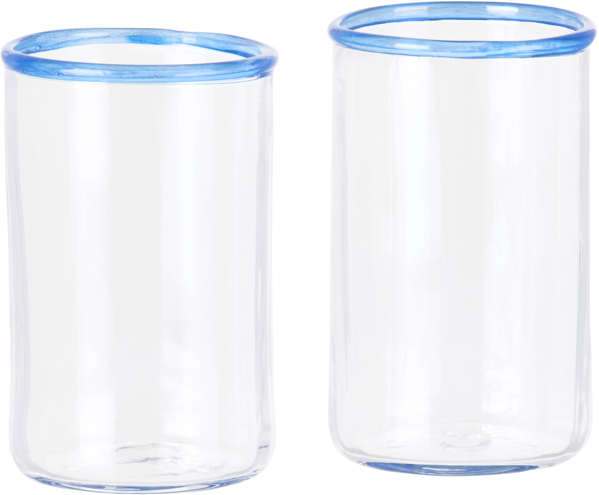 Akua Objects Blue Small Peter Glass Set Akua Objects