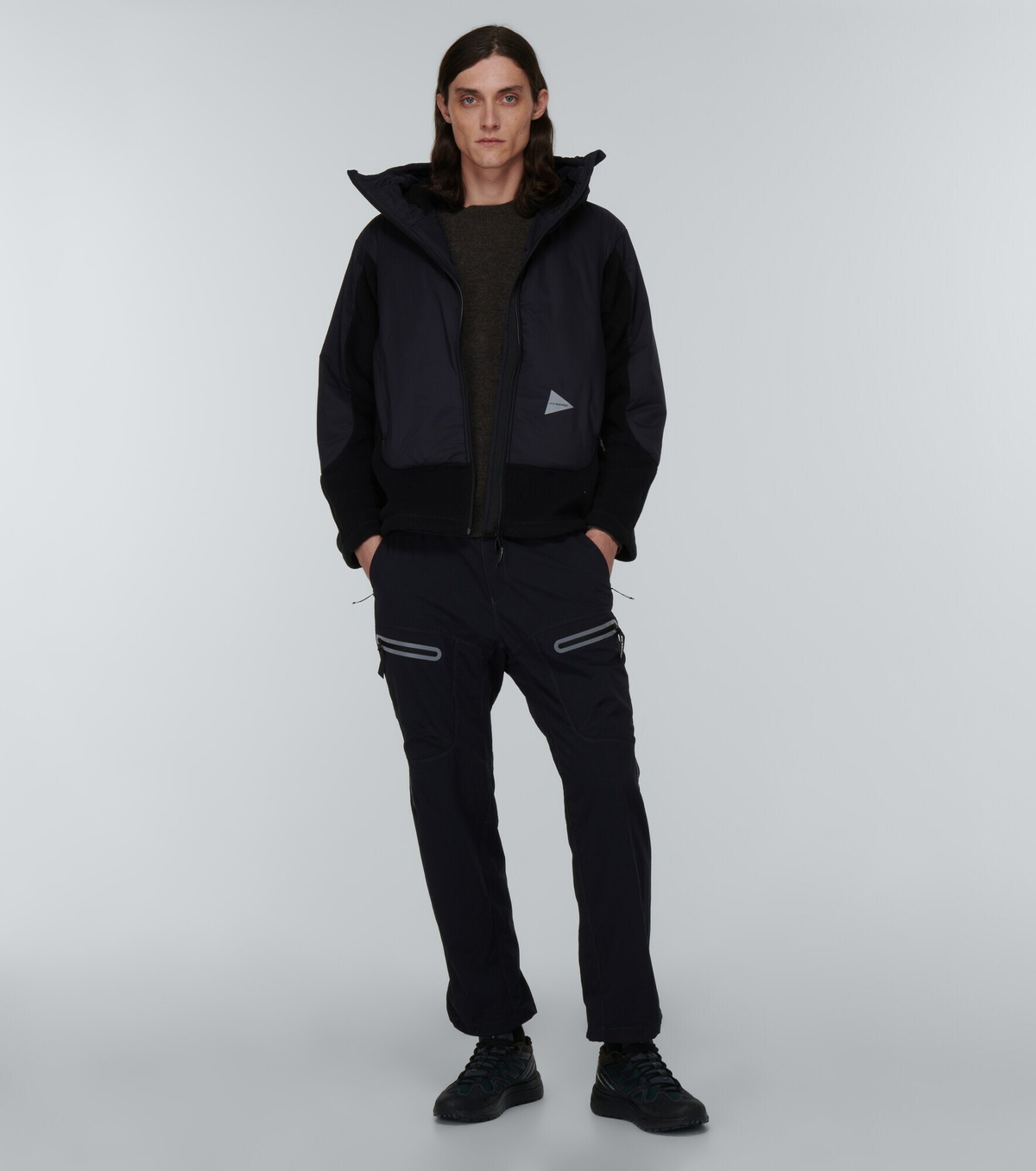 And Wander - Padded fleece jacket and Wander