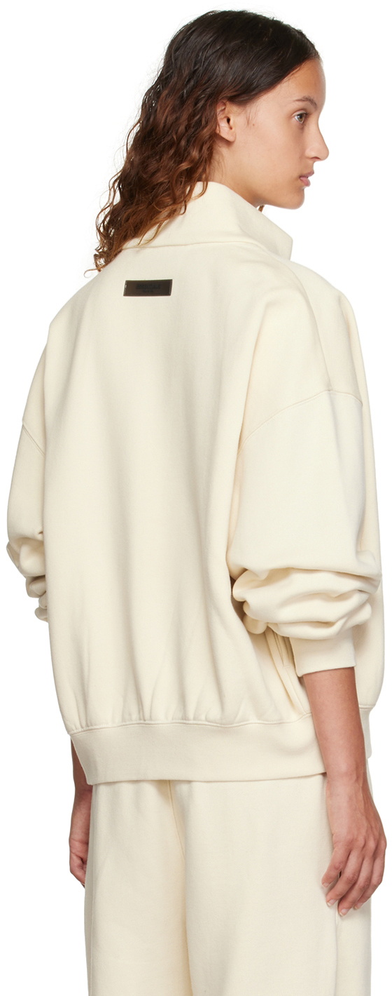 Fear of God ESSENTIALS Off-White Full Zip Jacket Fear Of God Essentials