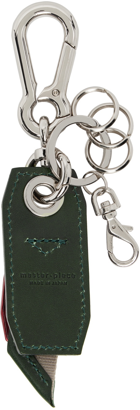 master-piece Green Hook Buckle Keychain Master-Piece Co