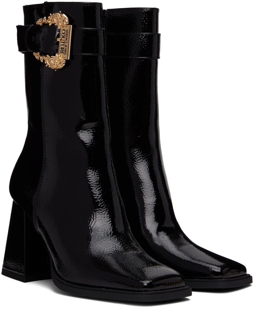 Versace Jeans Couture Black Mia Couture 1 Boots Versace