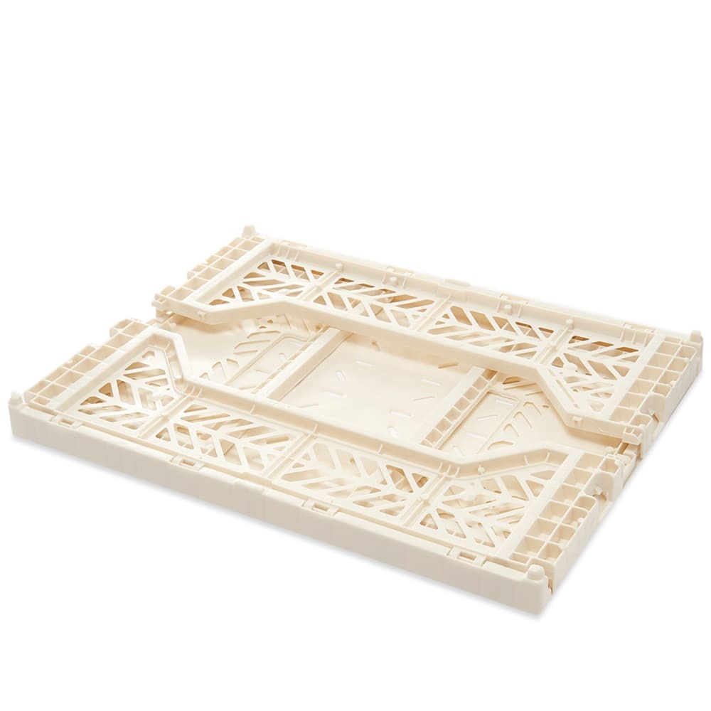 HAY Medium Colour Crate in Off White HAY