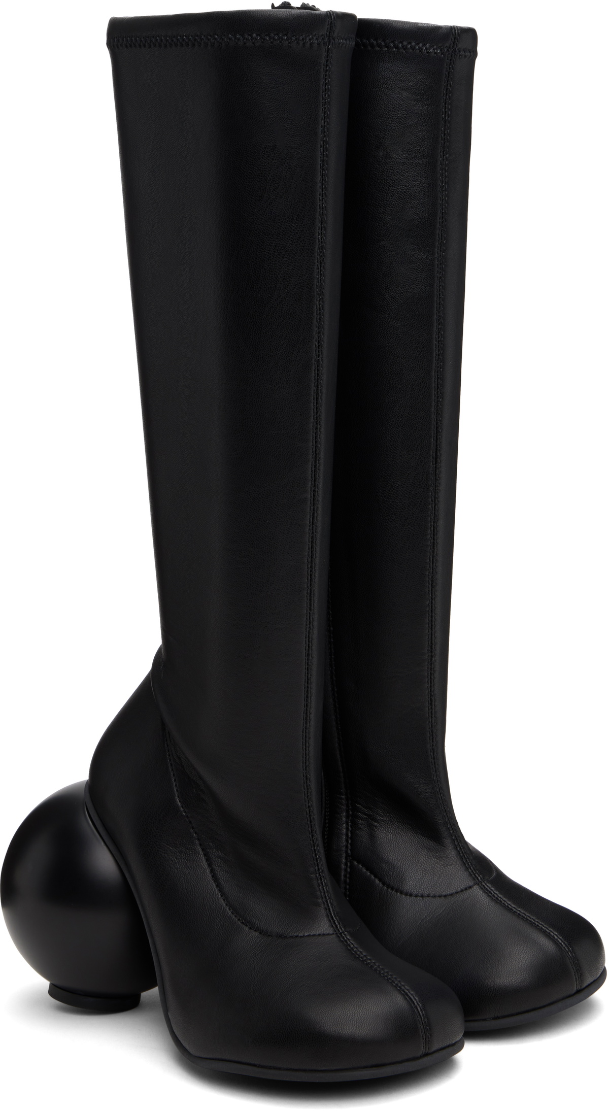 YUME YUME Black Ball Tall Boots Yume Yume
