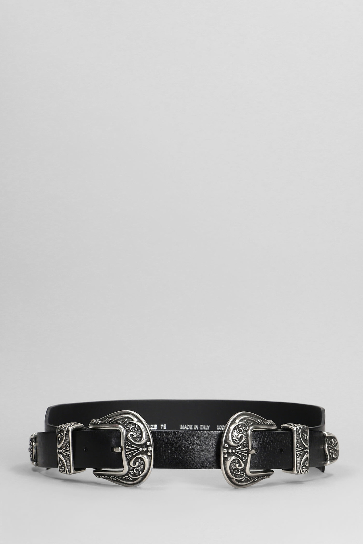 Golden Goose Belts In Black Leather Golden Goose Deluxe Brand