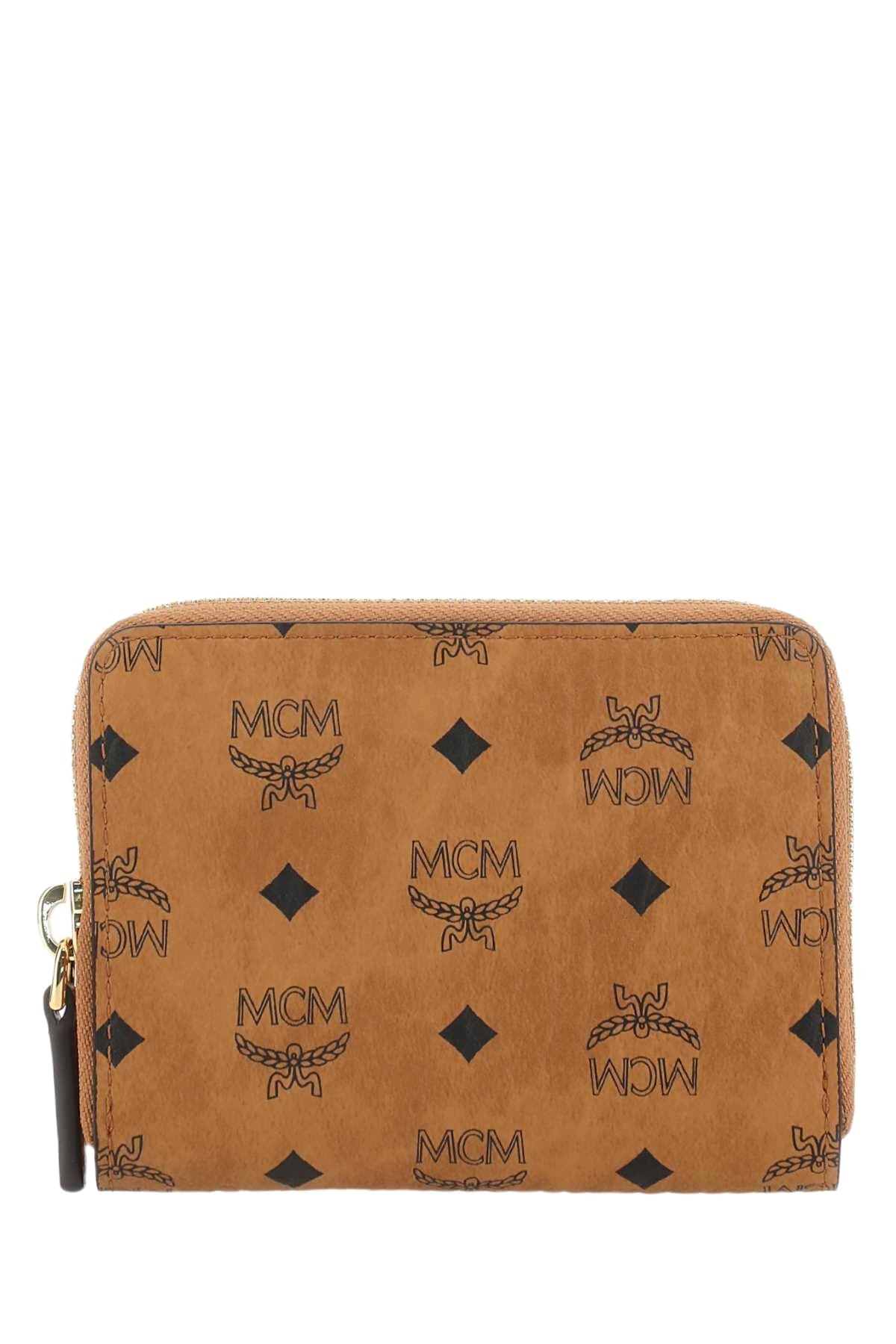 MCM Printed Canvas Wallet MCM
