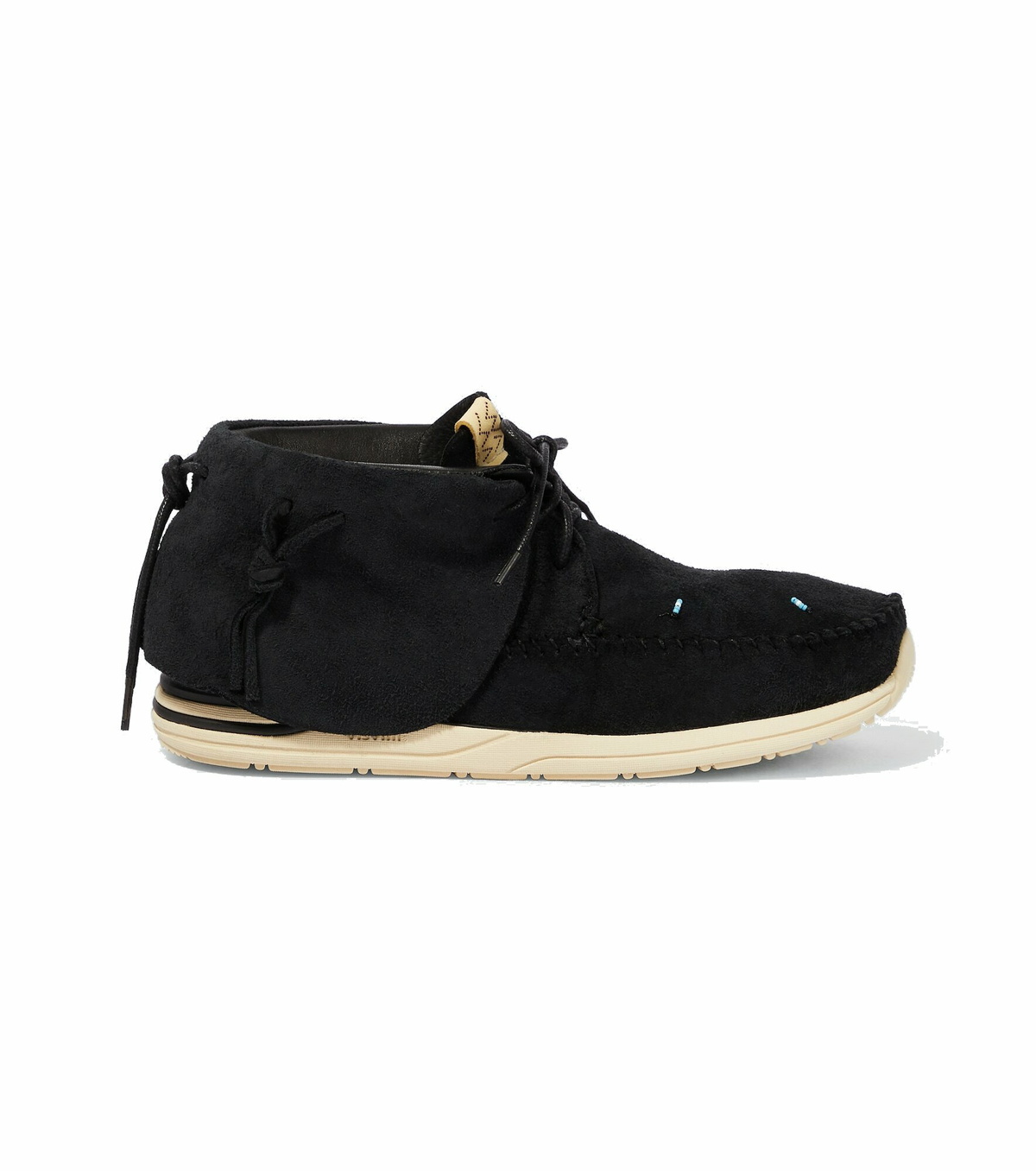 Visvim - FBT fringed suede moccasins Visvim