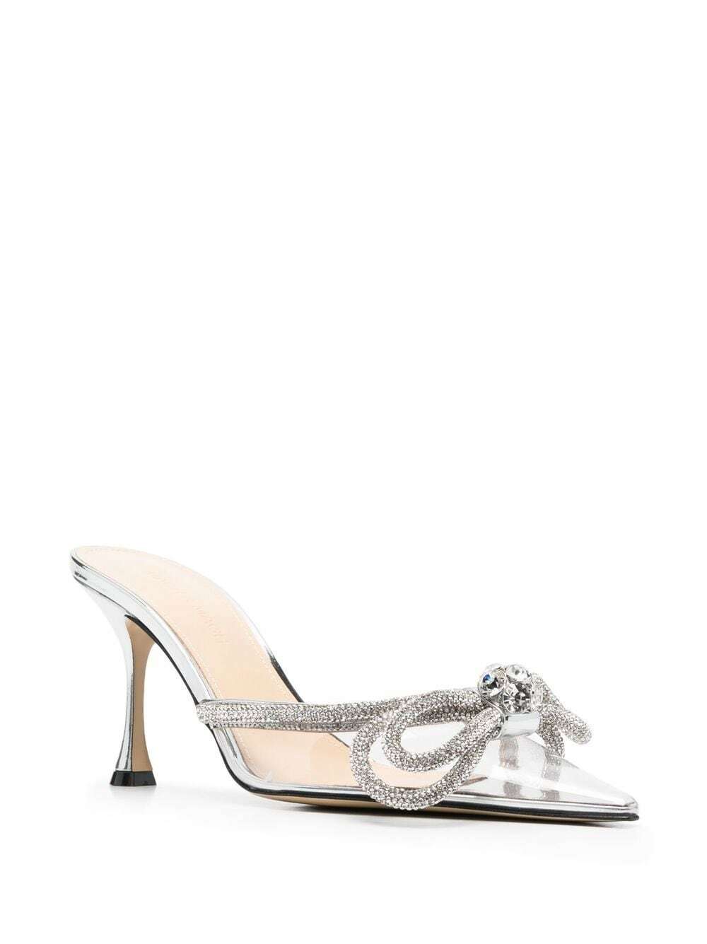 MACH & MACH - Pvc Double Bow Mules MACH & MACH