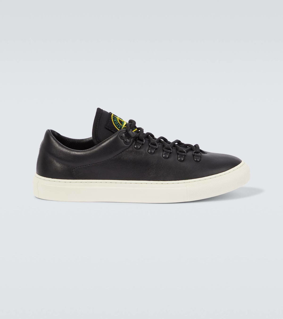 Stone Island Compass leather sneakers Stone Island