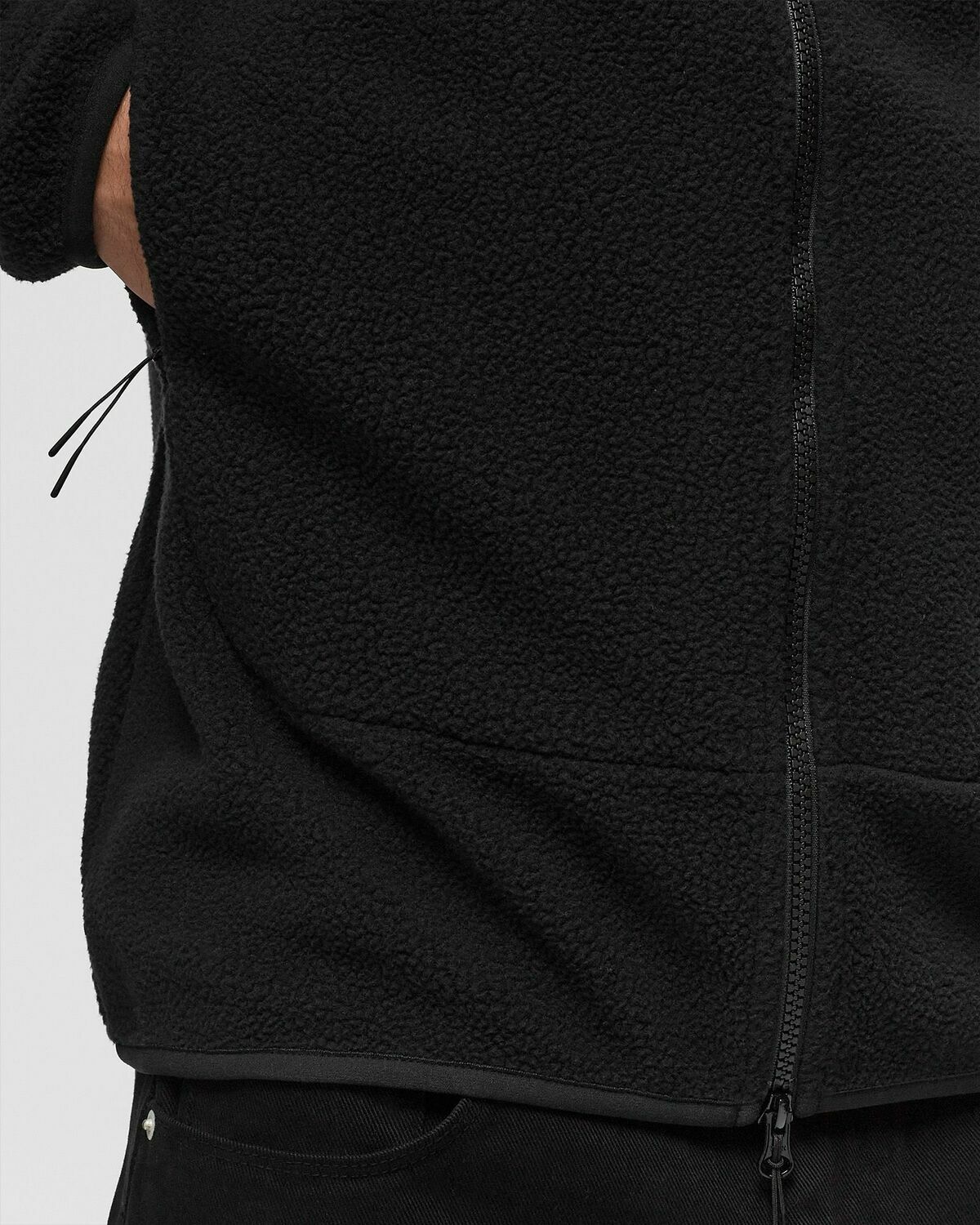 Pas Normal Studios Off Race Fleece Jacket Black Fleece Jackets Pas ...