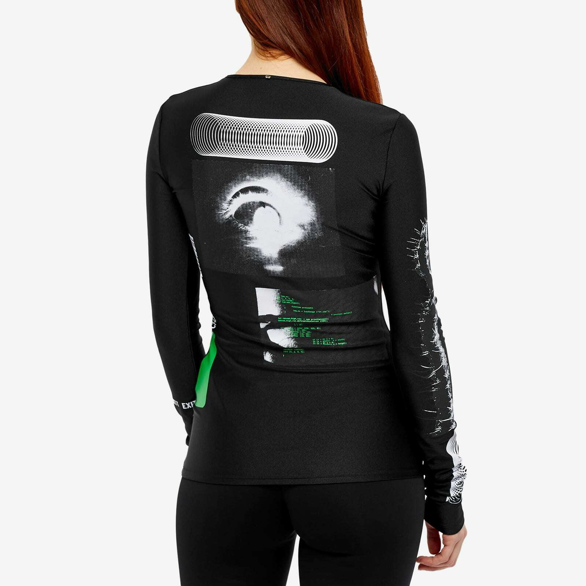 Sportmax Women's Canter Fitted Top in Black Sportmax