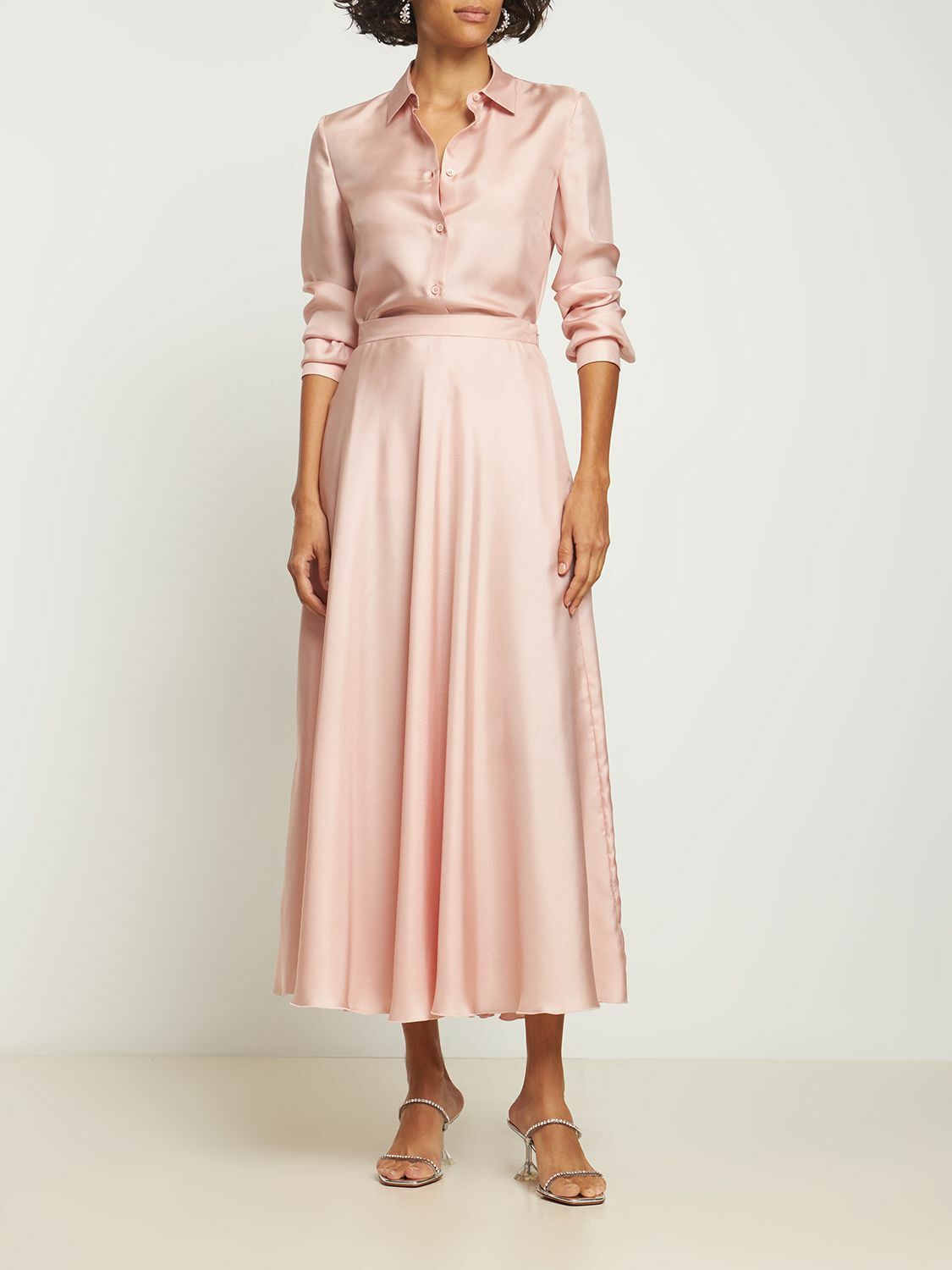 RED VALENTINO Silk Twill Shirt RED Valentino