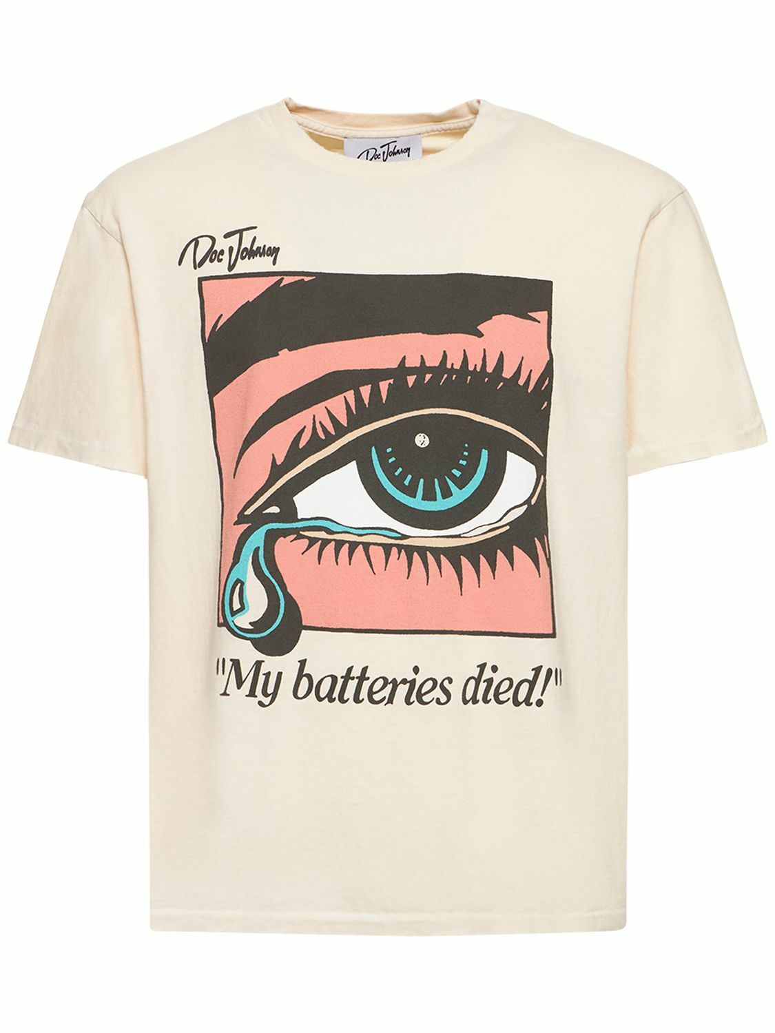 GALLERY DEPT. Dead Batteries Cotton Jersey T-shirt Gallery Dept.