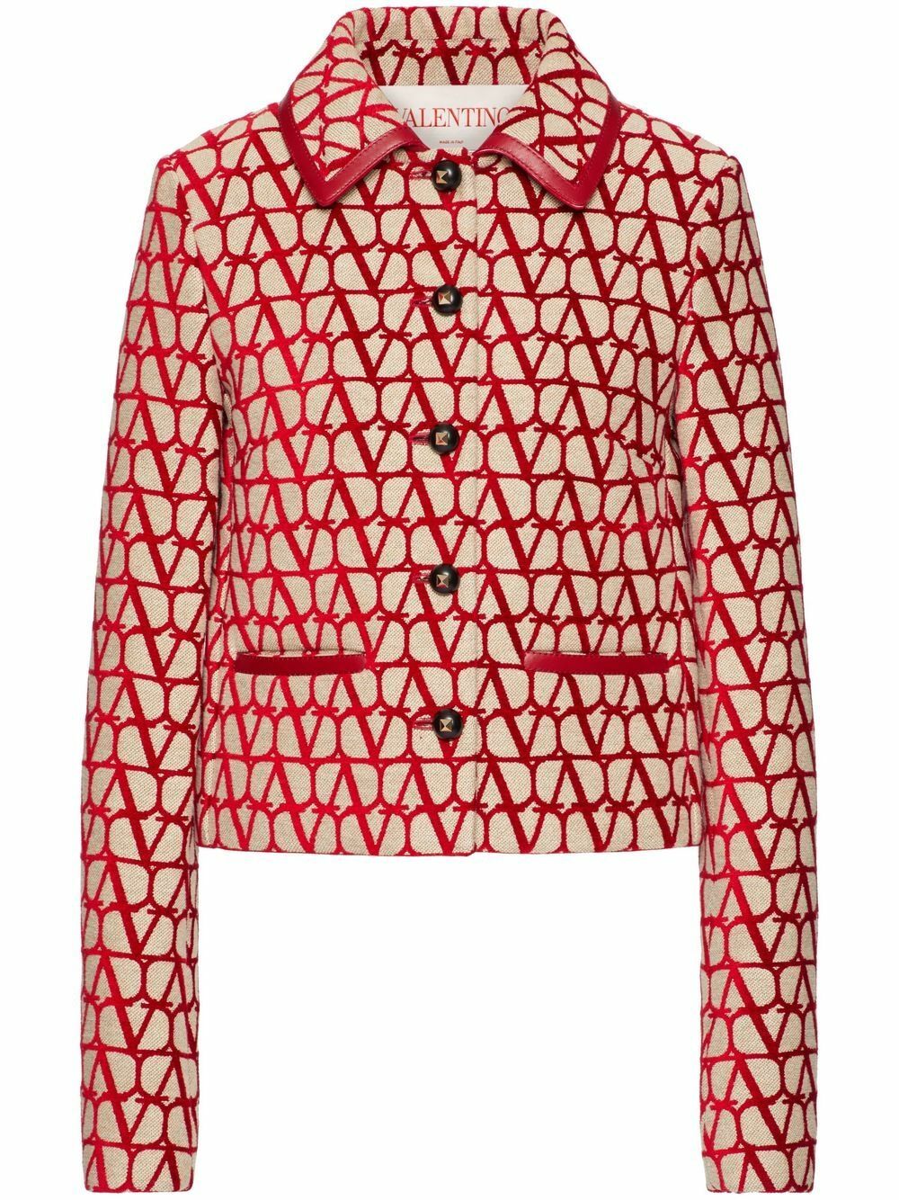 VALENTINO - Toile Iconographe Jacquard Jacket Valentino