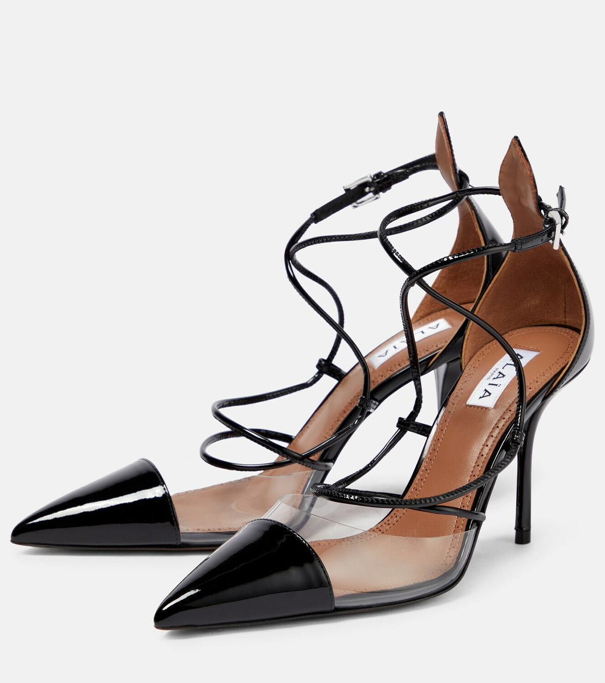 Alaïa Patent leather and PU pumps ALAÏA