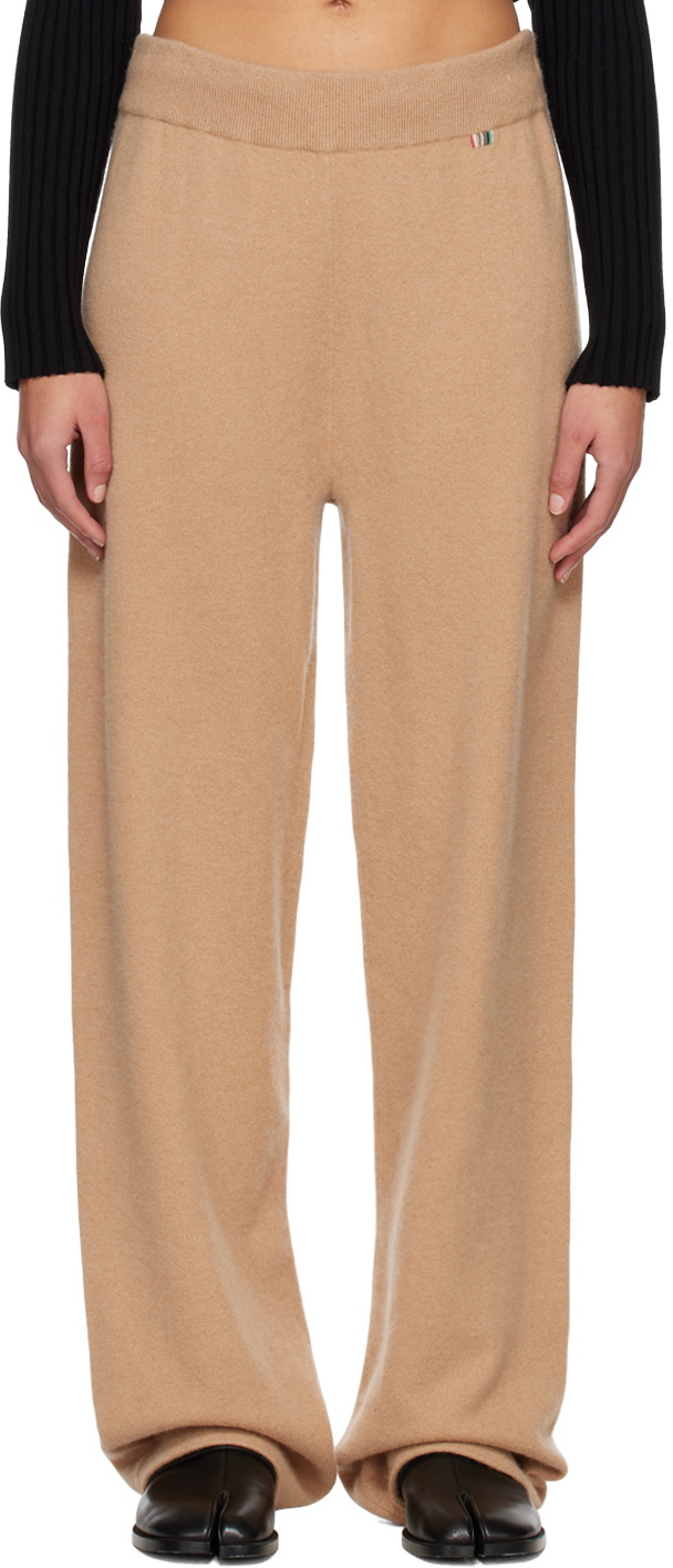 extreme cashmere Tan n°104 Lounge Pants extreme cashmere