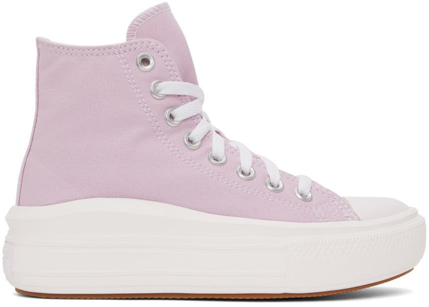 Converse Pink All Star Move Hi Top Sneakers Converse