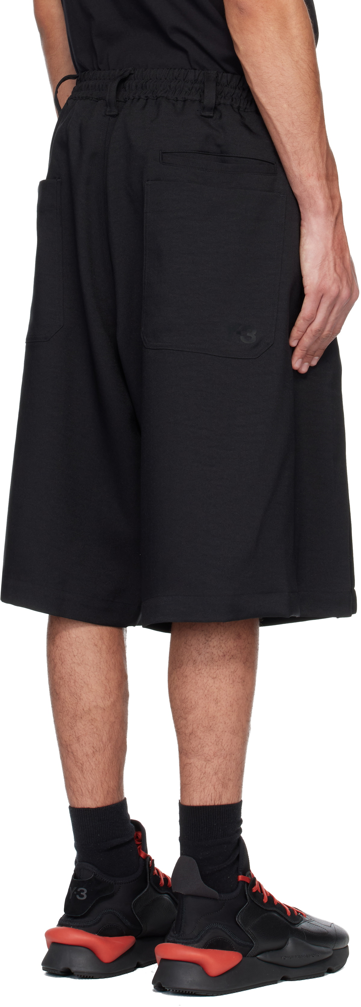 Y-3 Black M SU PLT Shorts Y-3
